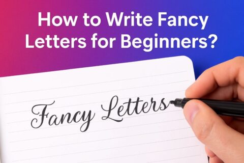 How to Write Fancy Letters for Beginners? - Freaky Font Generator